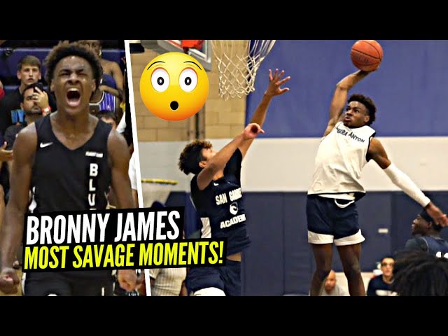 Bronny James - All You Need to Know about LeBron James Jr