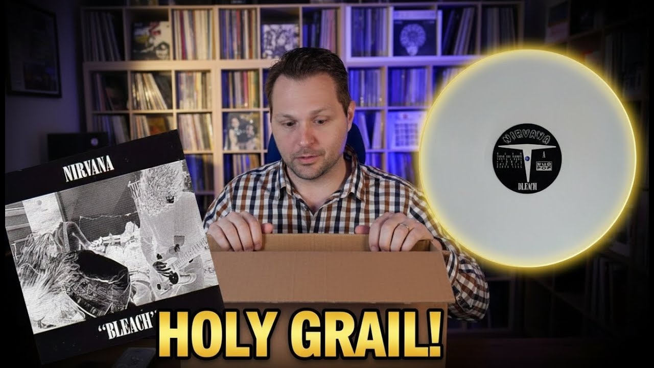 I Finally Unboxed My Most Expensive Record Ever… Nirvana’s Holy Grail Bleach First Press!