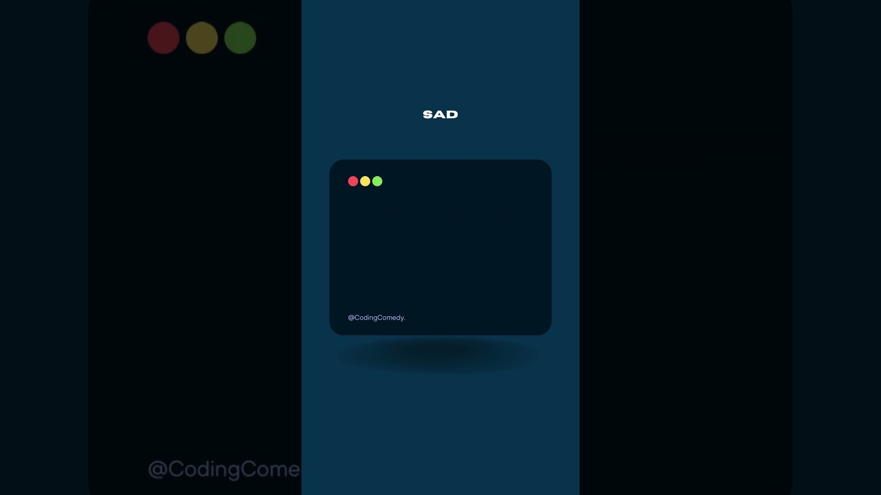 Why was the JavaScript developer sad?