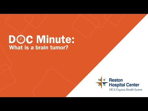 What is a brain tumor? - Reston Hospital Center