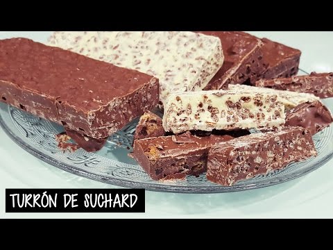 4 tipos de Turrón de Suchard o Turrón de Chocolate casero. | Cocina