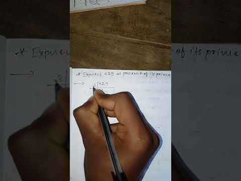 express 429 a product of its prime factor