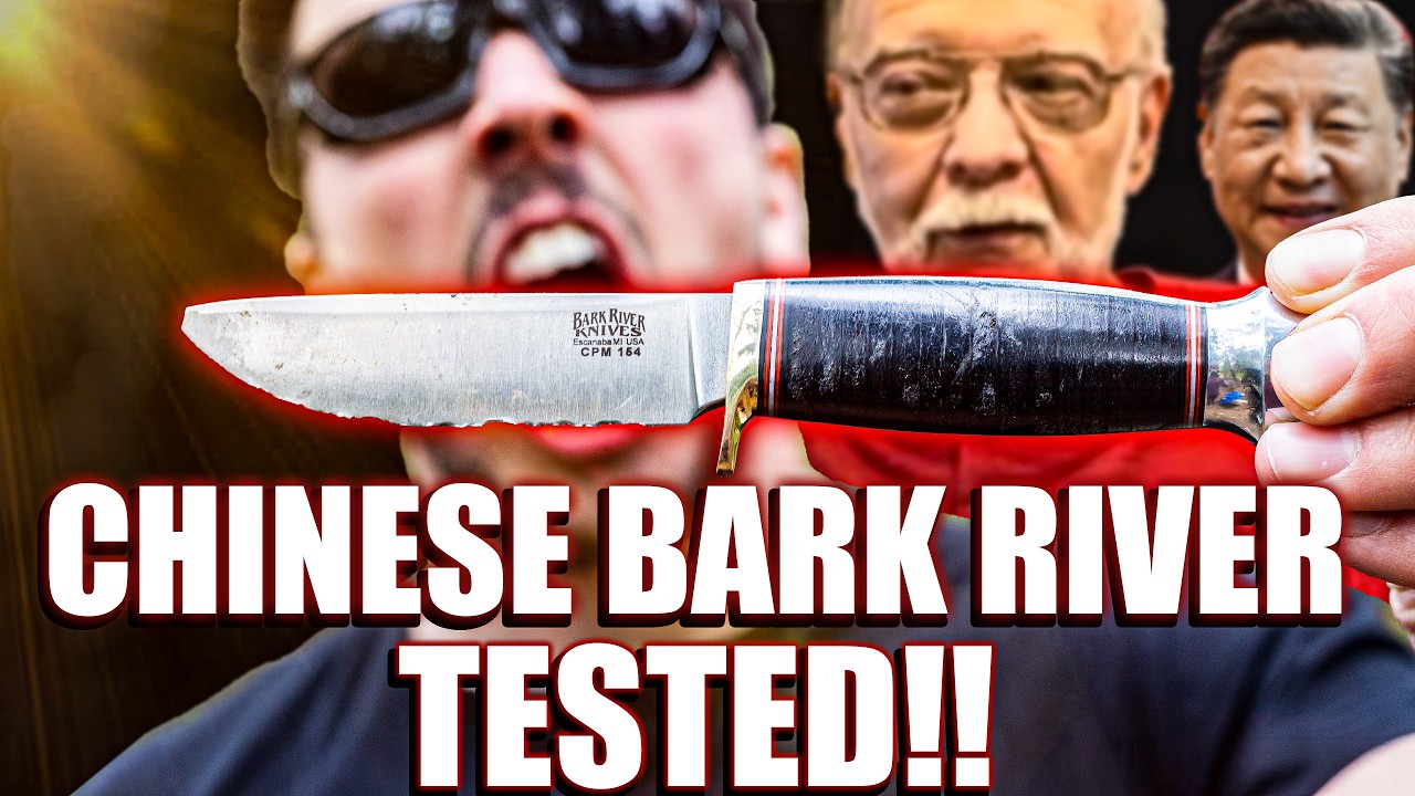 We Tried a Chinese Made Bark River 'CPM-154' Knife... Not what you expect