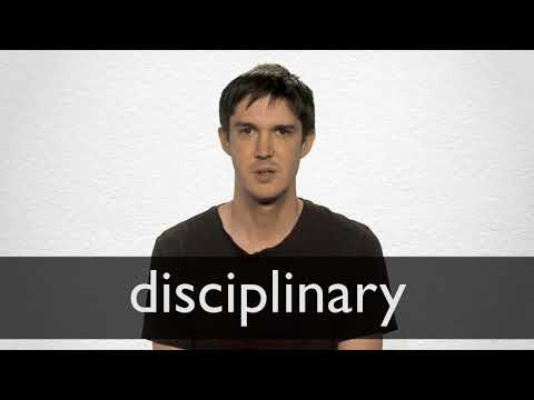 DISCIPLINARY Synonyms | Collins English Thesaurus