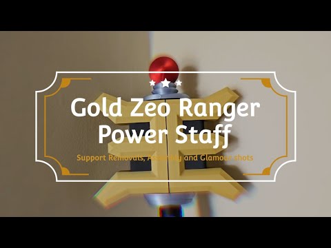 🎨 Gold Ranger Golden Power Staff - Power Rangers ZEO・ STL File for 3D ...