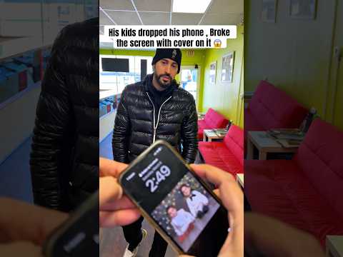 Cracked iPhone Screen Repair in Bridgeport / Connecticut 🔥 #shorts #asmr #moneytalkswireless #fyp