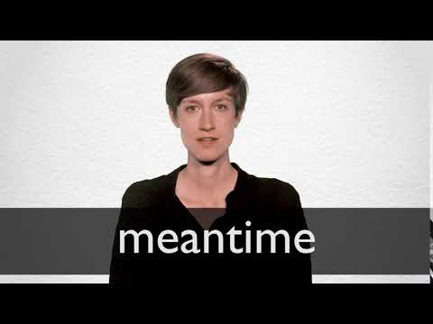 MEANTIME definition and meaning | Collins English Dictionary