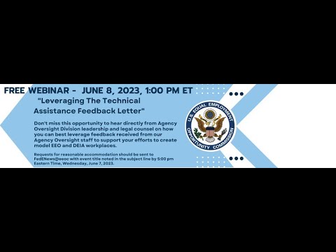 Leveraging The Technical Assistance Visit Feedback Letter