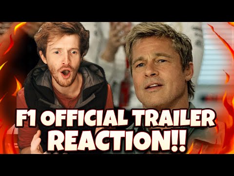 F1 | Official Trailer - REACTION!!