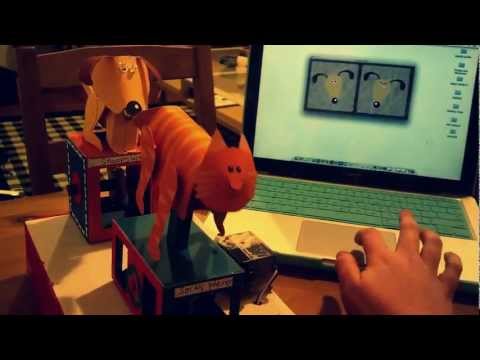 First automata controlled with Processing | Making Toys