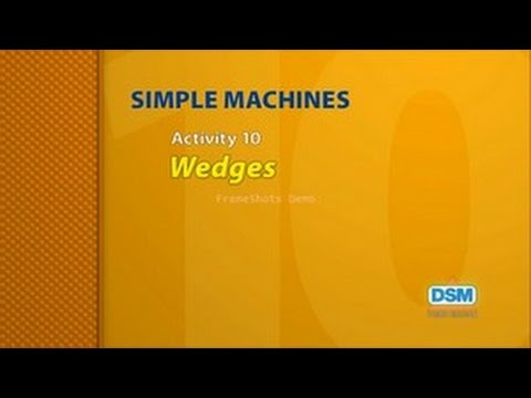 Simple Machines - Activity 10: Wedges