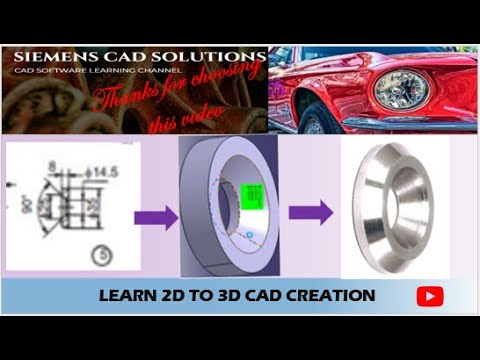 CATIA PRACTICE MODEL |COUNTERSUNK WASHER CREATION FROM DRAWING|PART |TUTORIAL|PART 5|