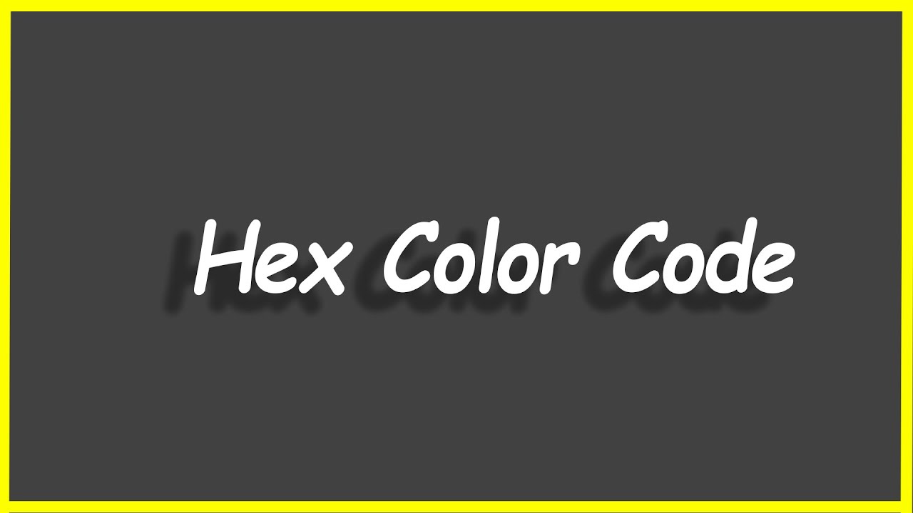 Python Programs #102: Hex Color Code