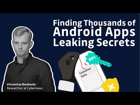 Android apps in the PlayStore are leaking their credentials and secrets