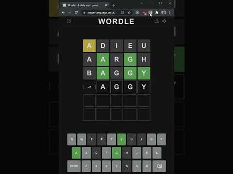 Wordle Solver Chrome Extension