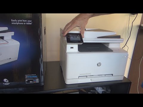 Hewlett-Packard HP Color LaserJet Pro MFP M277dw Multifunction Device ...