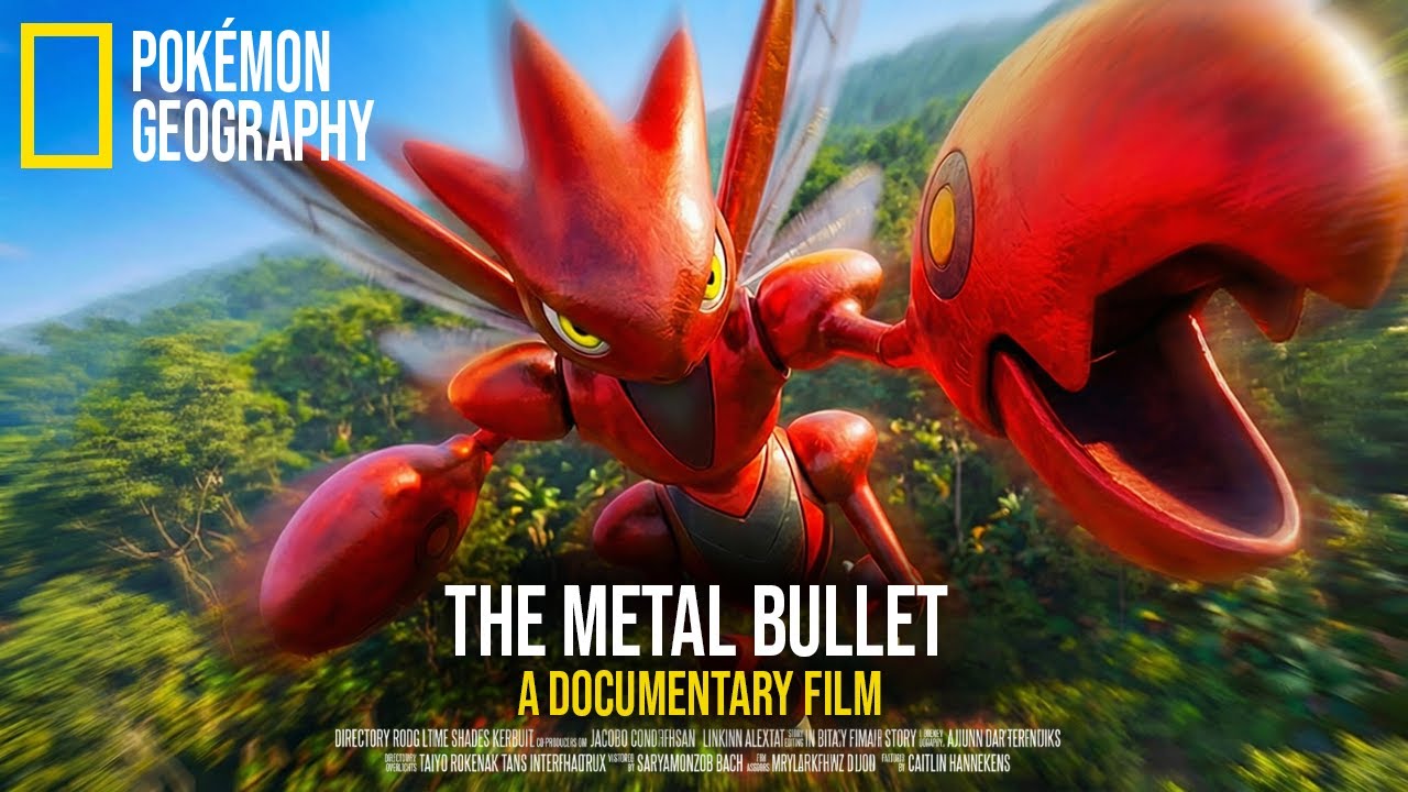 NatGeo: Iron Evolution | Scizor – Forged in Fire (Real-Life Pokémon)