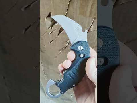How Deadly Is A Karambit Folding Knife? #shorts #short #demonstration #testing #karambit #tactical