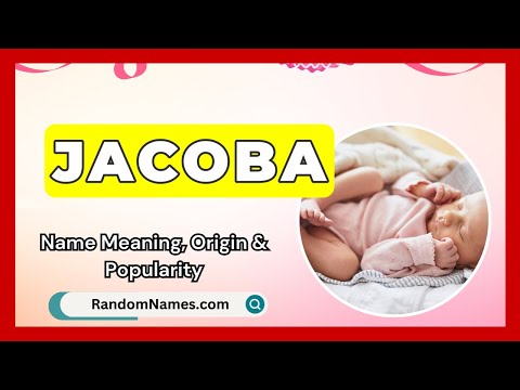 Jacoba - Baby Girl Name Meaning, Origin & Popularity - RandomNames.com