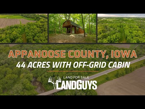44-Acre Income-Generating Retreat on the Chariton River – Just North of Centerville, IA