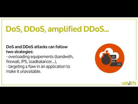 What are DoS, DDoS, amplified DDOS attack?