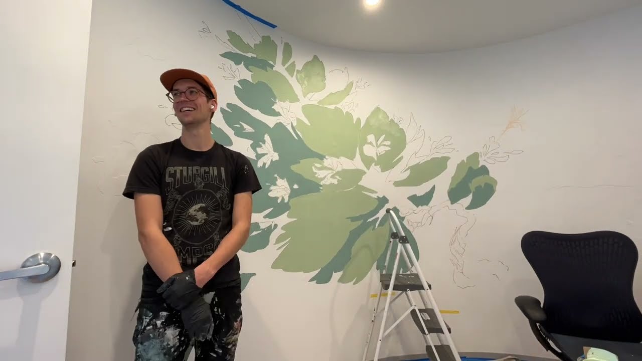 DB INK - Wenk Associates Mural Process