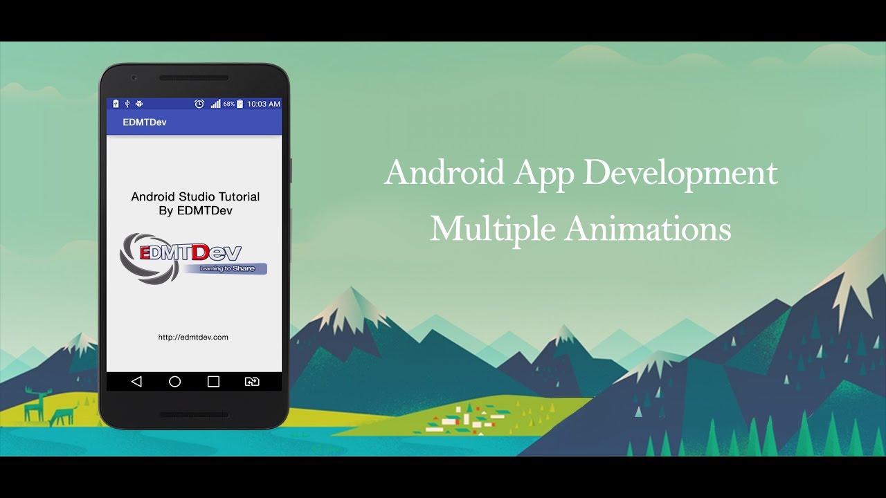 Android Studio Tutorial - Multiple Animations