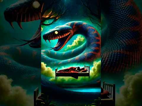 O QUE SIGNIFICA SONHAR COM UMA COBRA? #sonhar #cobra #curioso