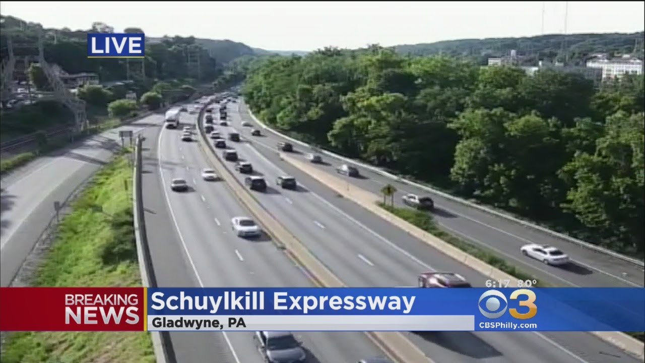 BREAKING: Car Fire Had Shut Down Part Of Schuylkill Expressway