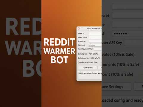 Reddit Warmer AI Bot 💻 | Grow Karma Fast with AI Comments & Auto Upvotes | 2025 Reddit Hack! Check🔗