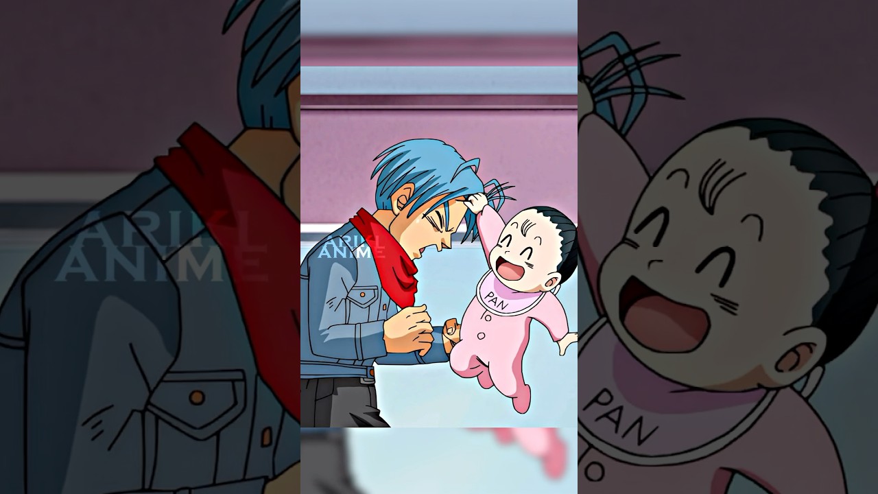 Future Trunks Babysits Pan😂