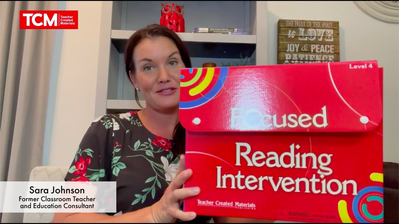 TCM Focused Reading Intervention Unboxing Video