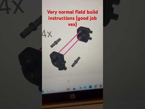 Very Normal vex iq rapid relay build instructions (good job vex)