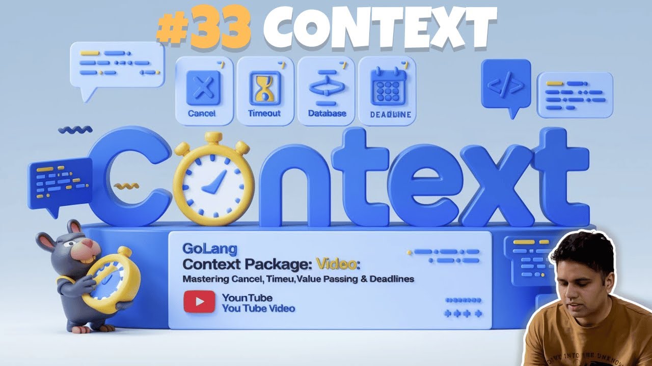 #33 Context in Go: Handling Cancellation, Timeouts, and Values #golang