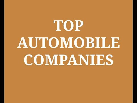 Top 10 Automobile Companies in India 2020