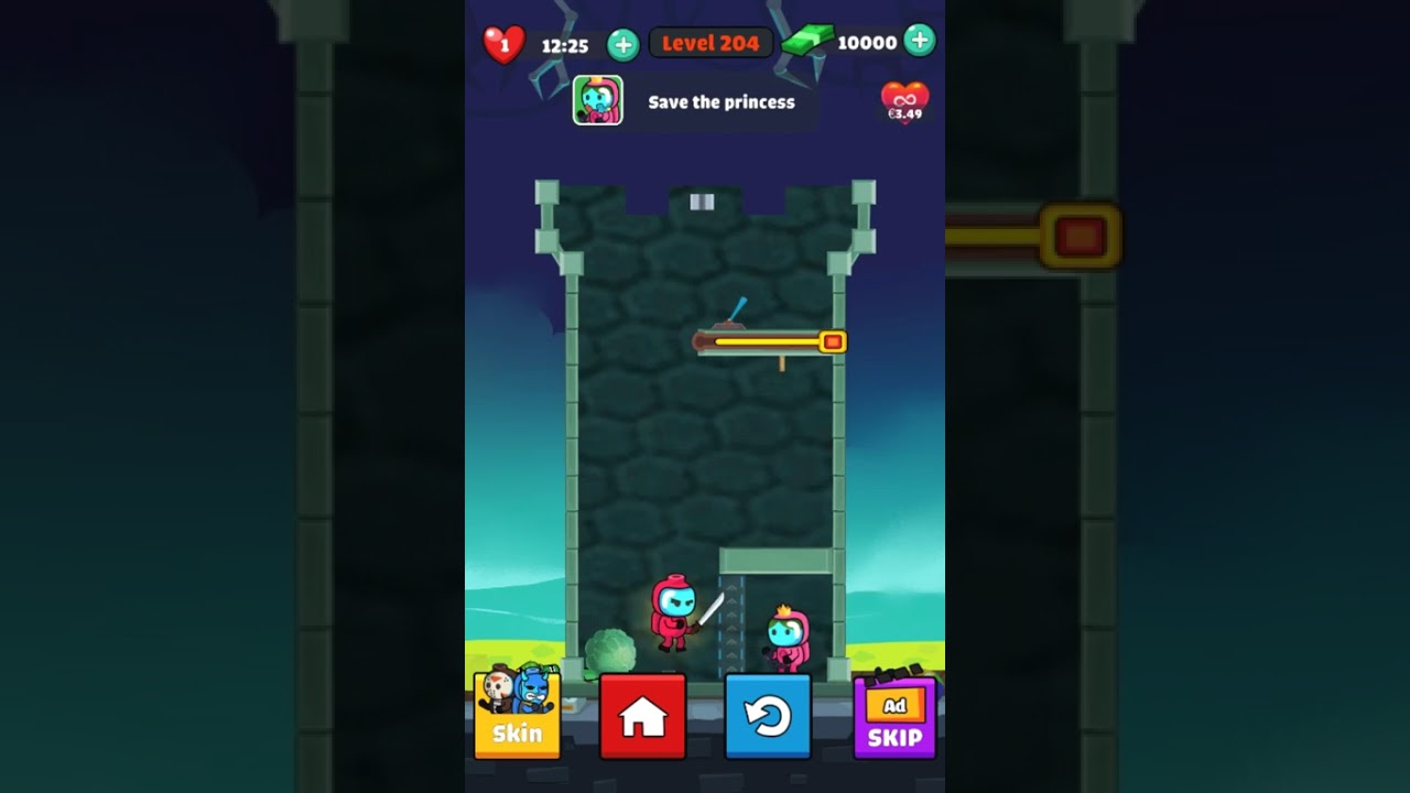 Rainbow Friends Pull the PIn Level 204