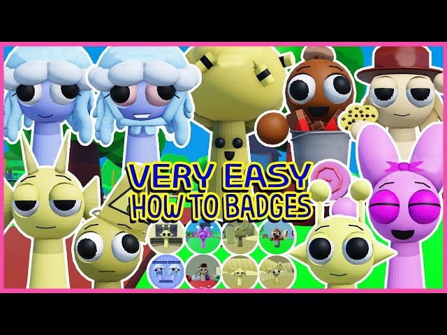 Roblox - Gamepass And NEW SPRUNKIS - How to get 6 Badges in Sprunki RP ...
