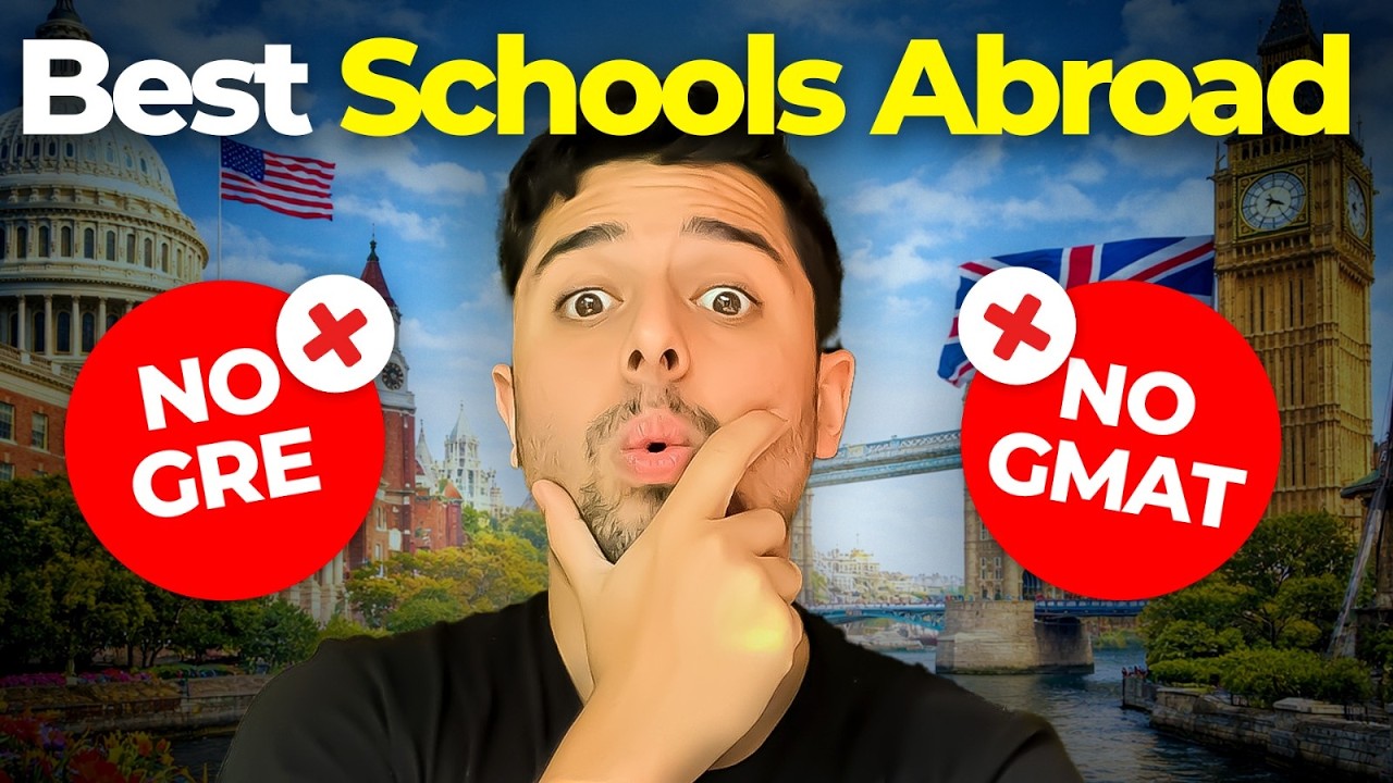 Top MASTERS and MBA's IN THE WORLD Without GRE/GMAT