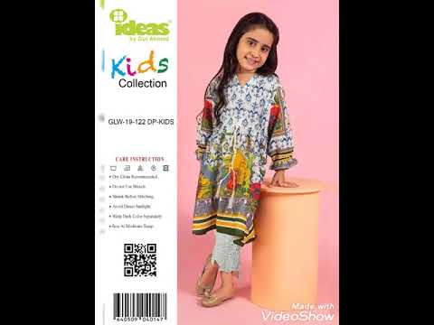 ideas by Gul Ahmad kids branded dresses for summer Eid sale