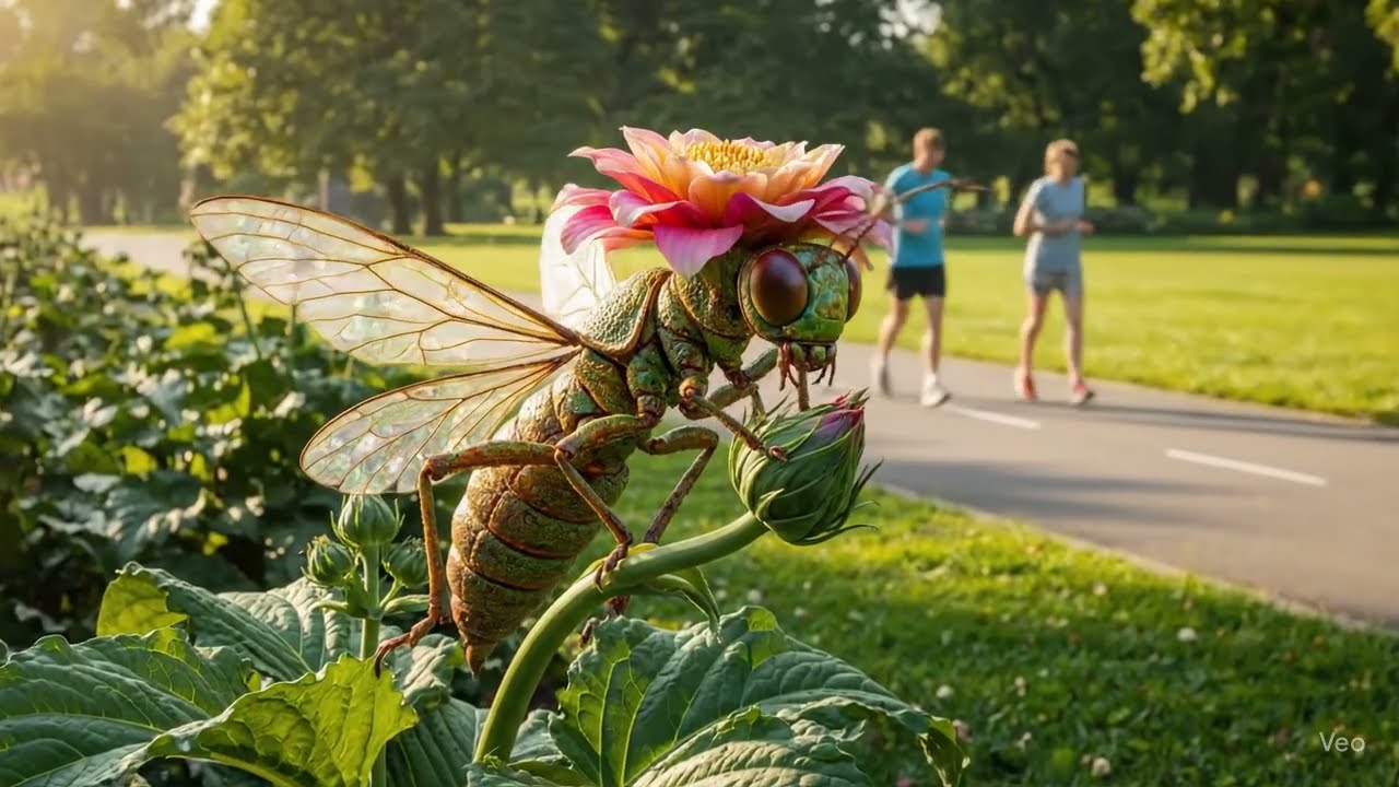 “You Won’t Believe This Insect Is 100% AI-Generated! 🌸🦋 | Hyper-Realistic Nature Animation”