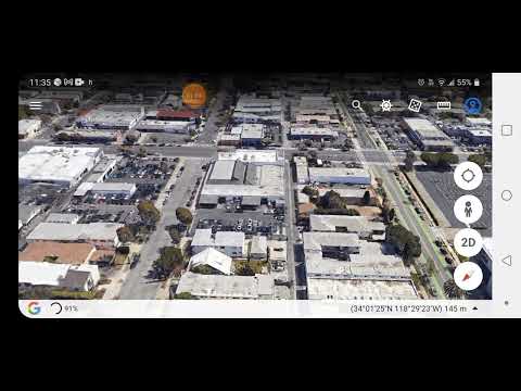 City of Santa Monica / USA / America city / Google Earth 3D maps