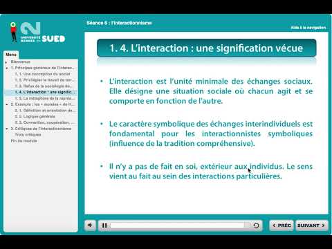 Séance 6 : L'interactionnisme