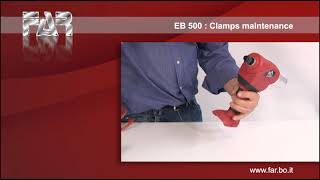 Cordless battery powered rivet gun FAR - EB 500