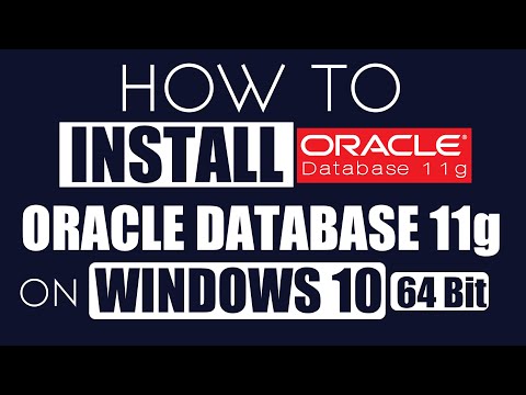 How to install oracle 11g on Windows 10 64bit | Oracle Database 11g Installation Step by Step