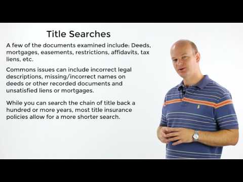 What is a Title Search?
