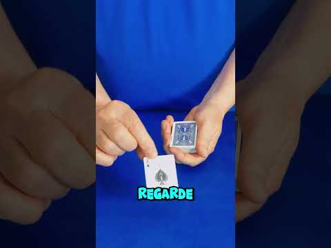 CE TOUR DE CARTES AUTOMATIQUE EST HALLUCINANT ! ????????????#magic #illusion #funny