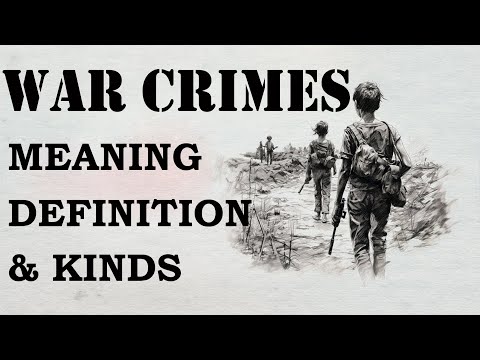 War Crimes | Human Rights | Law Guru