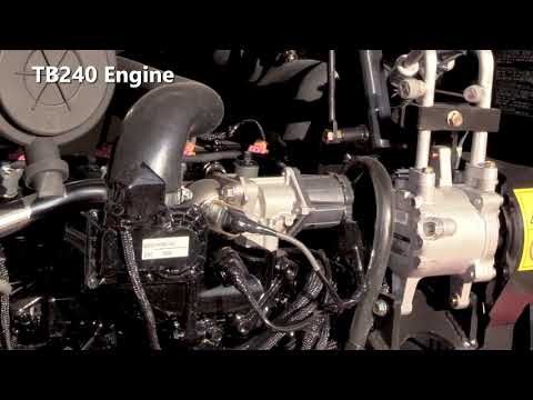 Takeuchi TB240 Engine and Serviceability