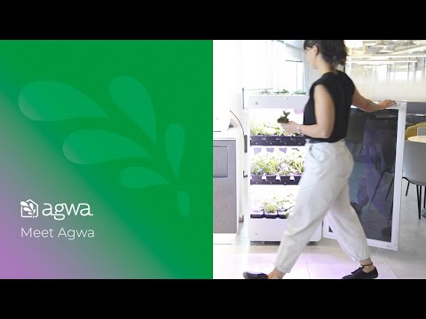Agwa - Autonomous AI-driven Home Vegetable Grower | Start-Up Nation Finder