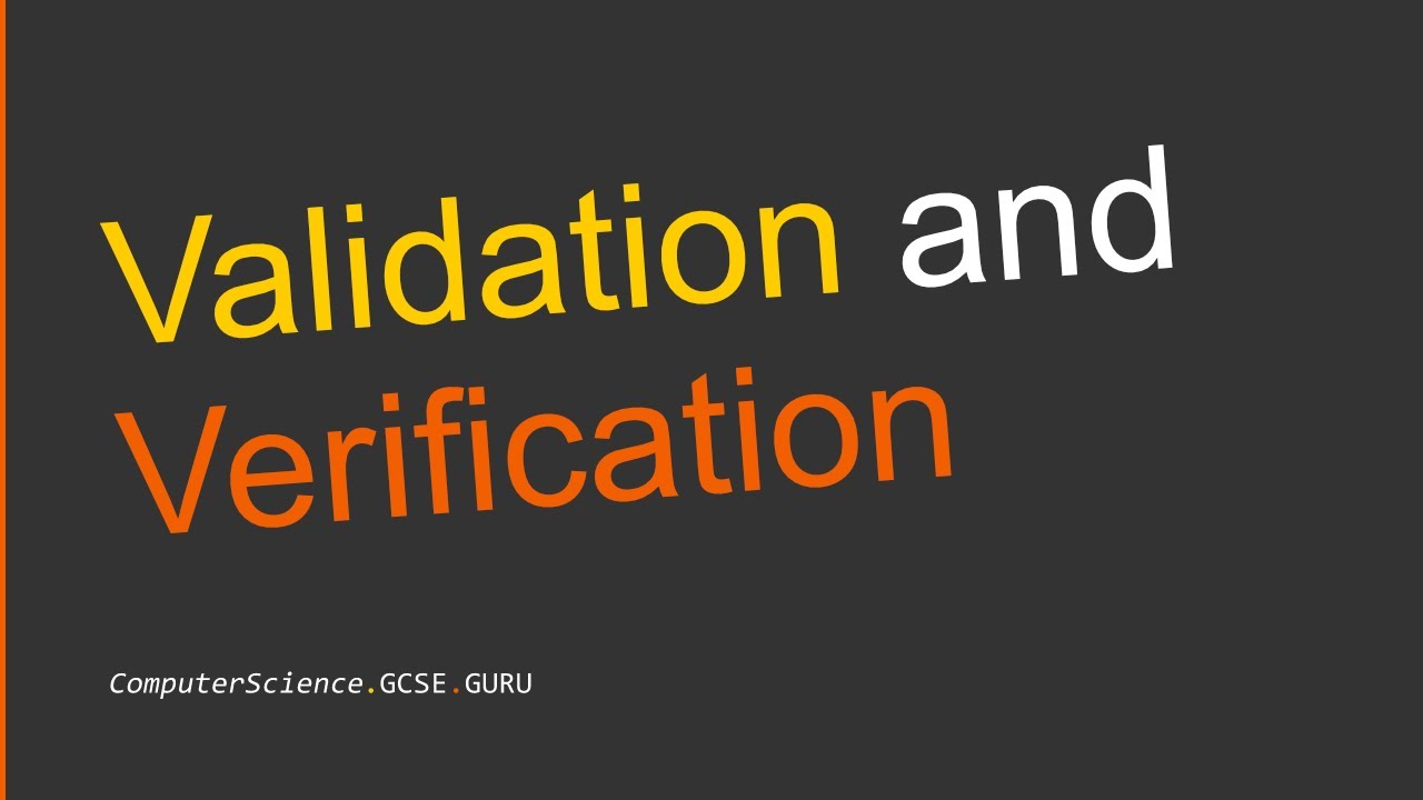 Validation and Verification Explained